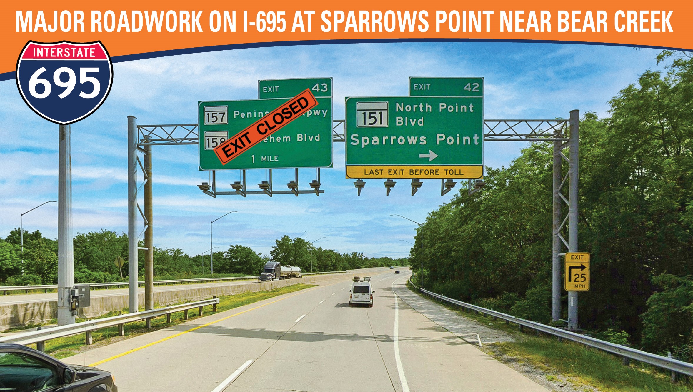 I-695 Sparrows Point Project - Home | MDTA