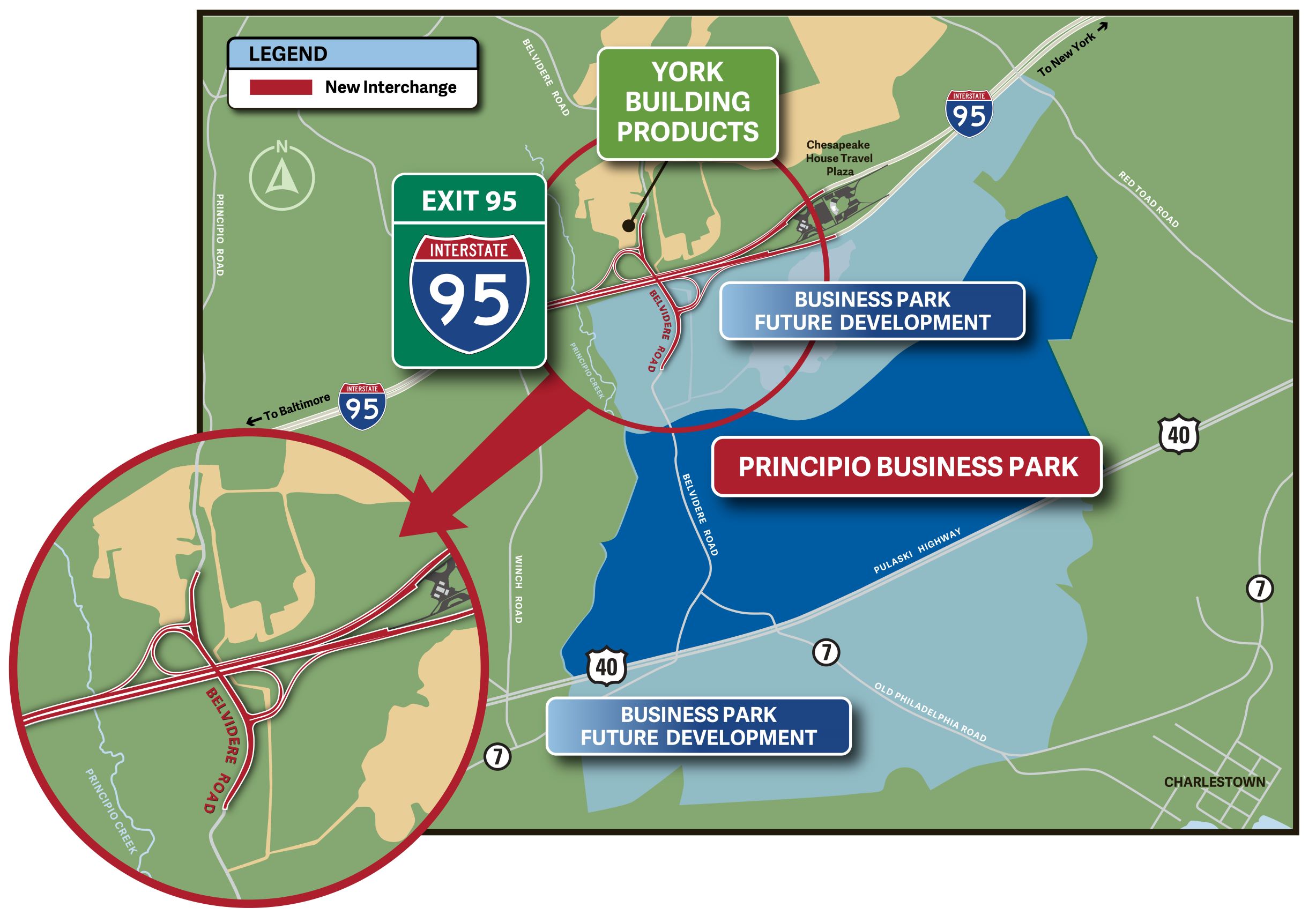 I-95 At Belvidere Road Interchange | MDTA