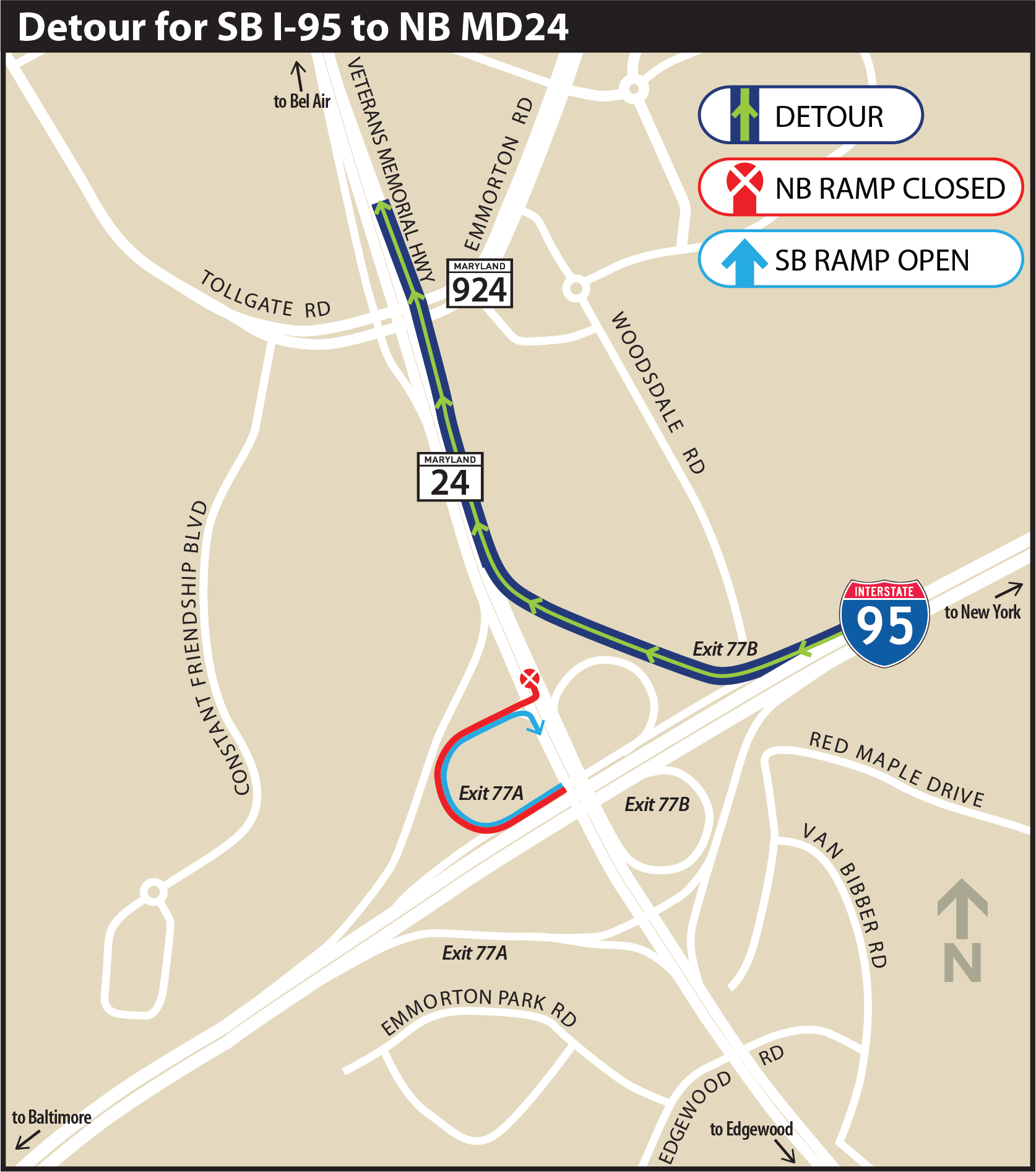 MD 24 Interchange / Two-Lane ETL Extension | MDTA