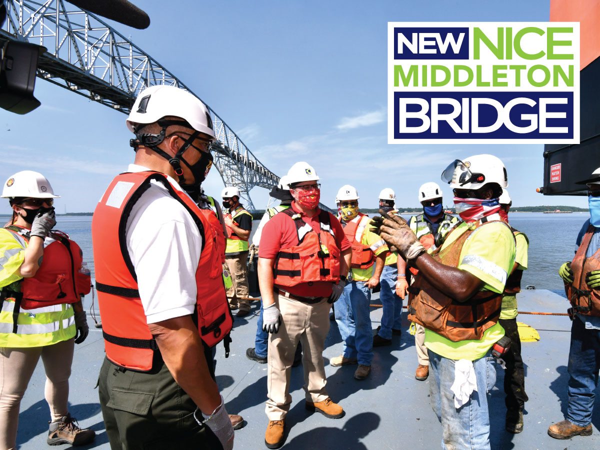 Construction - New Nice Middleton Bridge Project | mdta.maryland.gov