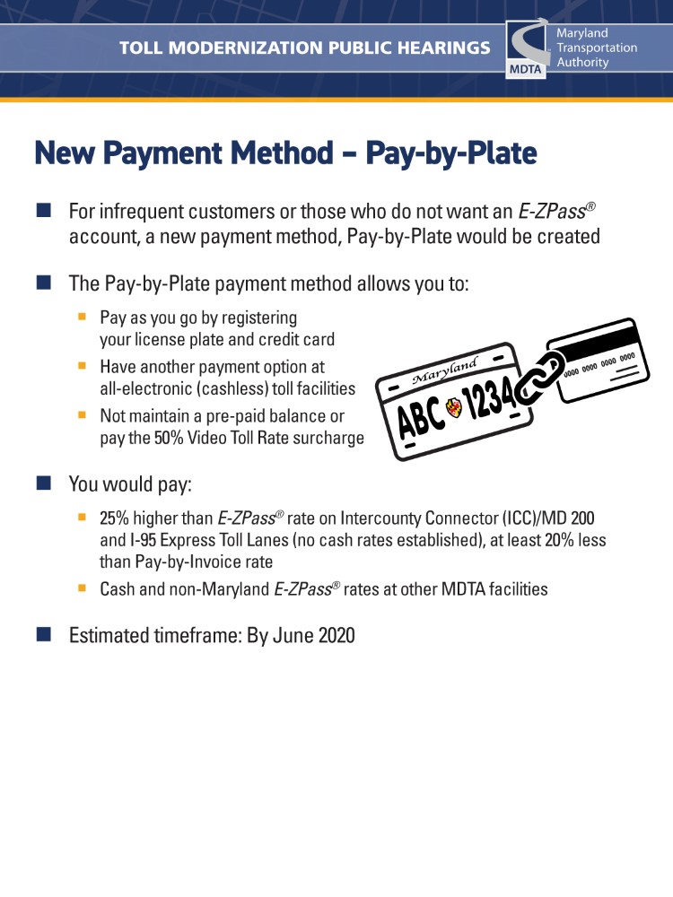 Toll Modernization Home | mdta.maryland.gov